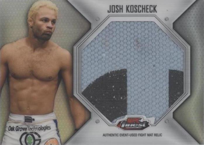 2012 Topps UFC Finest - Jumbo Fight Mat Relics #FFJM-JK Josh Koscheck ...