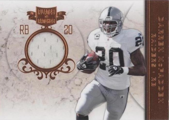 2011 Panini Plates & Patches - Infinity Jerseys #20 Darren McFadden ...