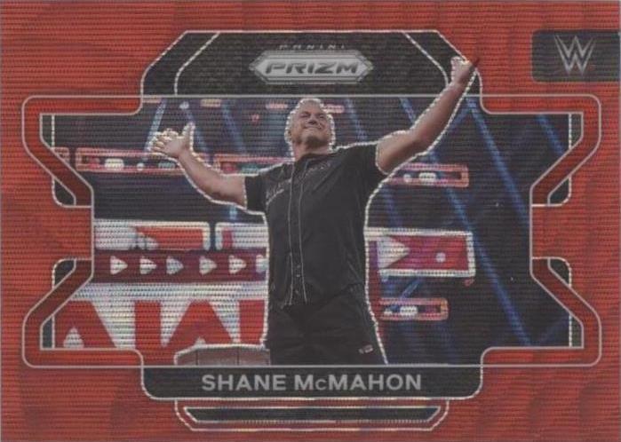 2022 Panini Prizm WWE - Shane McMahon #52 Ruby Wave Prizm for sale ...