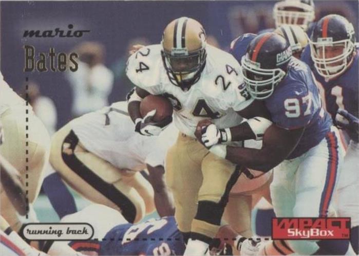 1996 Skybox Impact - Mario Bates #88 for sale online | eBay