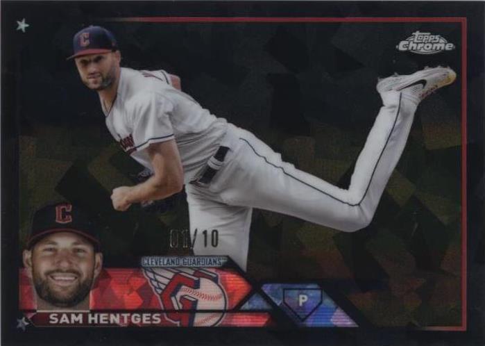 2023 Topps Chrome Update Series Sapphire Edition - Sam Hentges #USCS327 ...