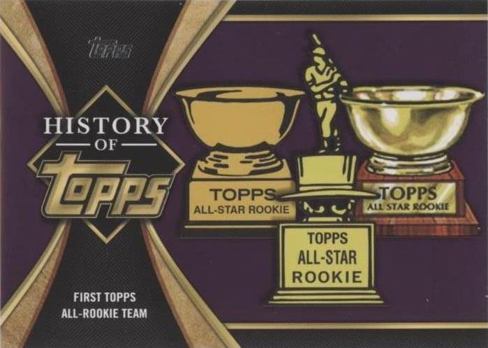 2021 Topps - The History of Topps First Topps All-Rookie Team #HOT-4 ...