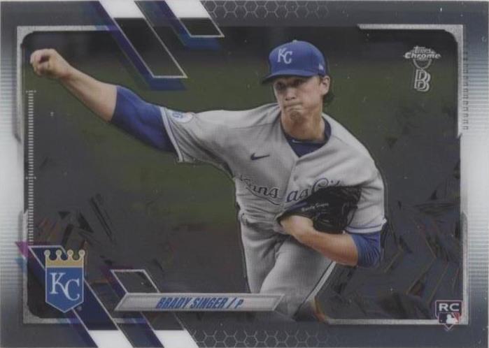 2021 Topps Chrome Ben Baller Edition - #166 Brady Singer (RC) for sale ...