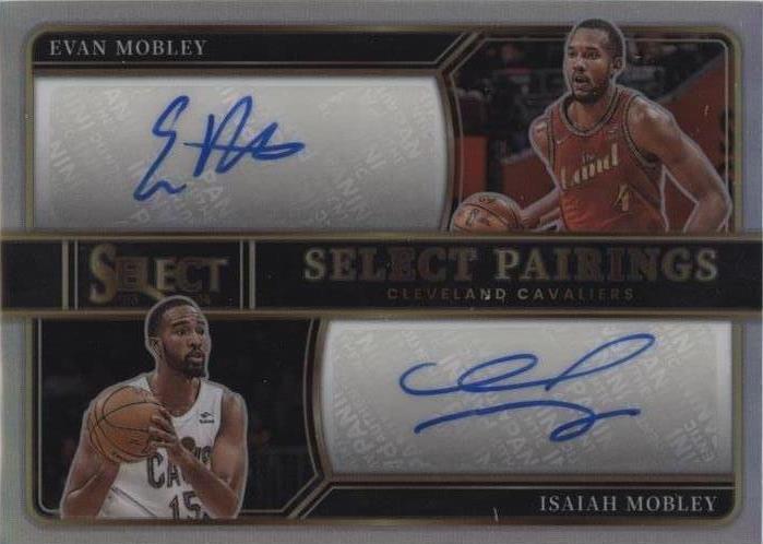 2023-24 Panini Select - Select Pairings Signatures Evan Mobley, Isaiah ...