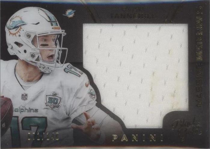 2015 Panini Black Gold - Massive Materials Ryan Tannehill #MSM-RT /149 ...