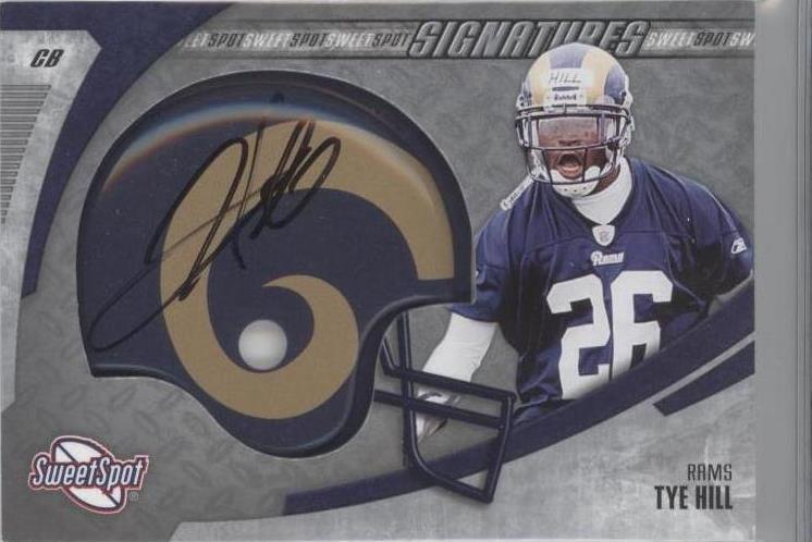 2006 Sweet Spot - Signatures Tye Hill #SSS-TH (AU, RC) for sale online ...