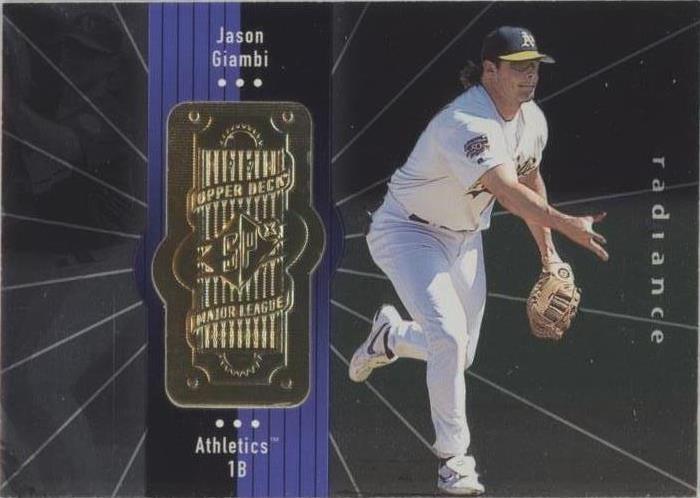 1998 SPx Finite - Radiance #111 Jason Giambi /4500 for sale online | eBay
