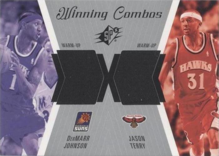 2003-04 SPx - Winning Combos Jason Terry, DerMarr Johnson #WC40 (MEM ...