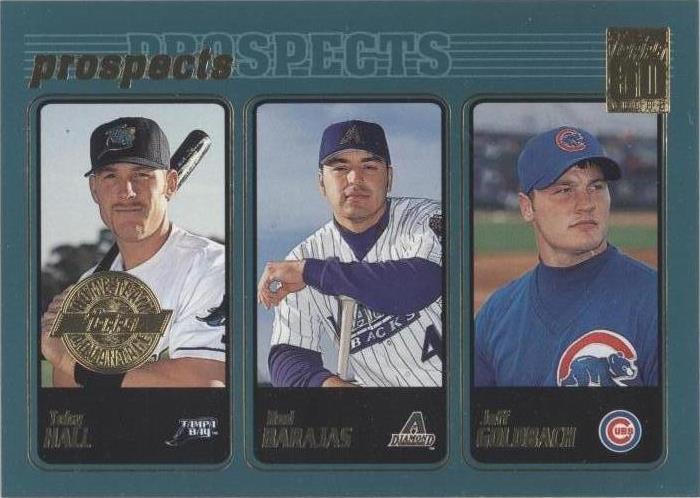2001 Topps - Prospects Home Team Advantage #734 Toby Hall, Rod Barajas ...