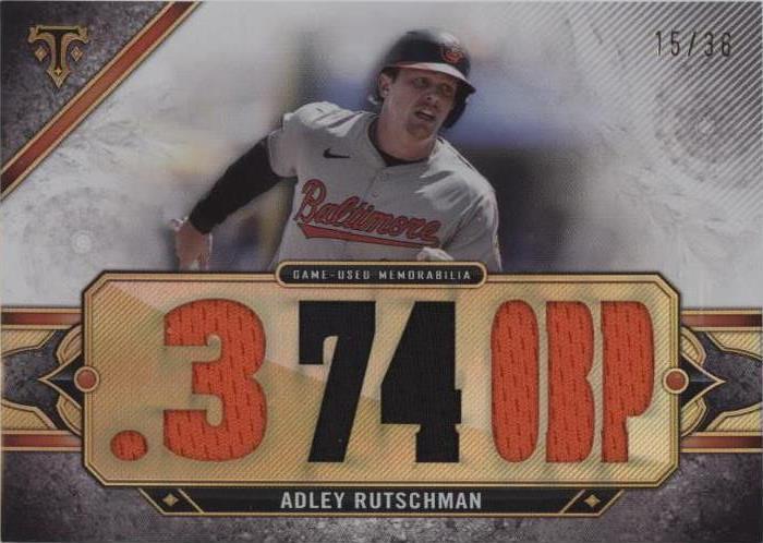 2024 Topps Triple Threads - Triple Threads Relics Adley Rutschman #TTR ...