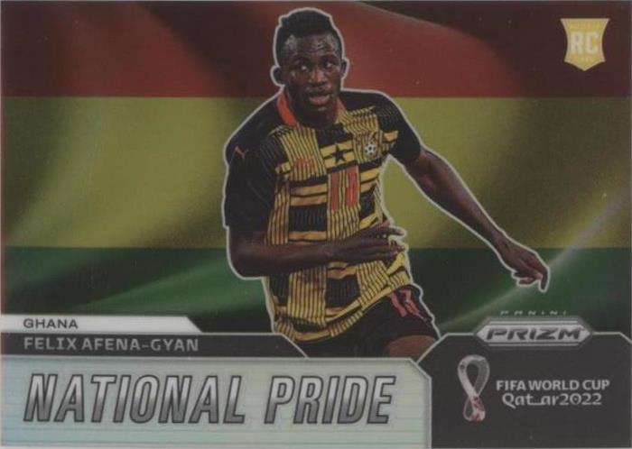 2022 Panini Prizm World Cup Qatar - National Pride #12 Felix Afena-Gyan ...