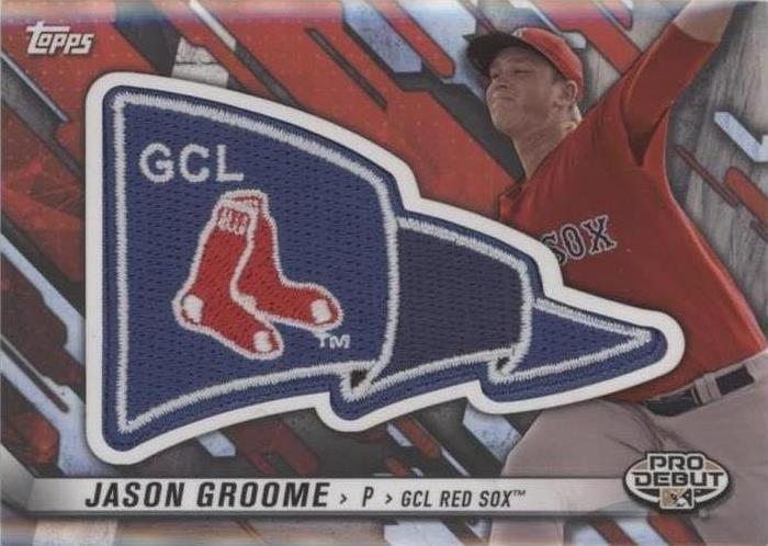 2017 Topps Pro Debut - Pennant Patches #PP-JG Jason Groome /99 (RC) for ...