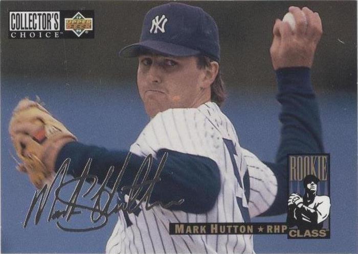 1994 Upper Deck Collector's Choice - Rookie Class Mark Hutton #11 ...