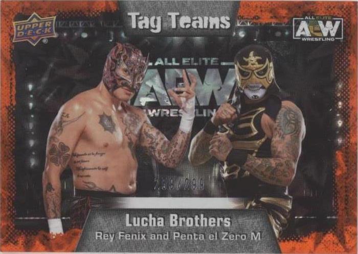 2022 Upper Deck AEW All Elite Wrestling - Tag Teams Penta El Zero M ...
