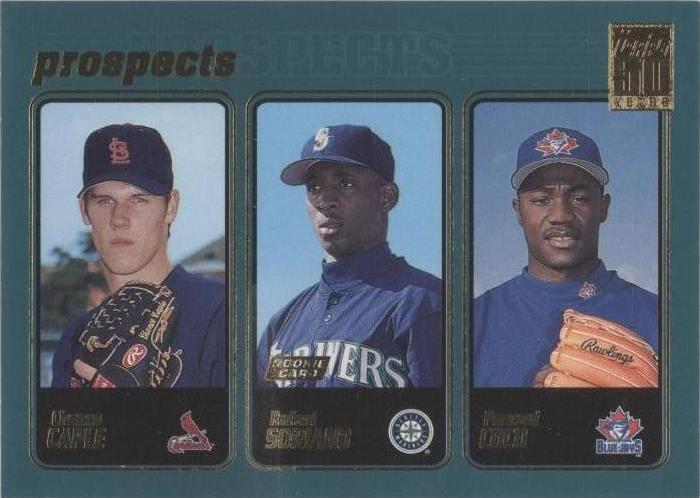 2001 Topps - Prospects Rafael Soriano, Chance Caple, Pasqual Coco #370 ...