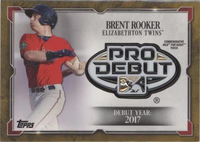 2018 Topps Pro Debut - Distinguished Debuts Manufactured Patch Gold #DD ...