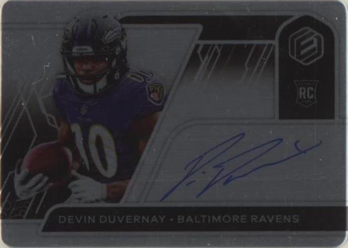 2020 Panini Elements - RPS Rookie Signatures #151 Devin Duvernay /149 ...