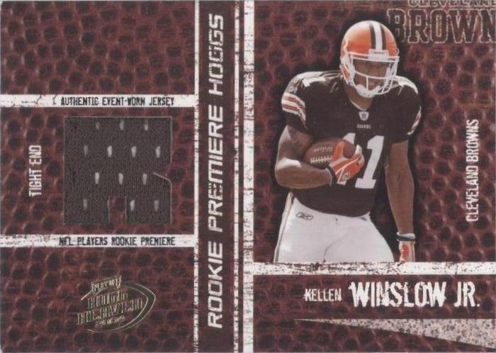 2004 Playoff Hogg Heaven - Rookie Premiere Hoggs Kellen Winslow Jr ...