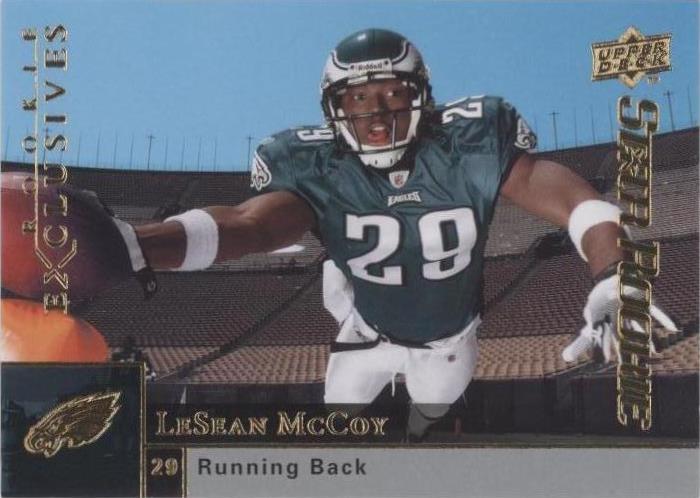 2009 Upper Deck - Rookie Exclusives #99 LeSean McCoy (RC) for sale ...