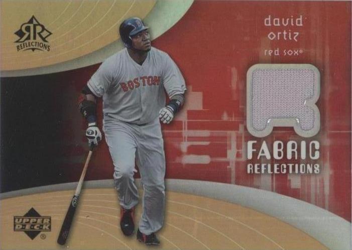 2005 Upper Deck Reflections - Fabric Reflections David Ortiz #FR-DO (MEM) for sale online | eBay