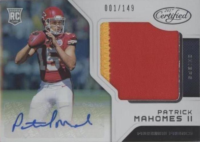 2017 Panini Certified - Freshman Fabric Signatures Mirror #207 Patrick ...