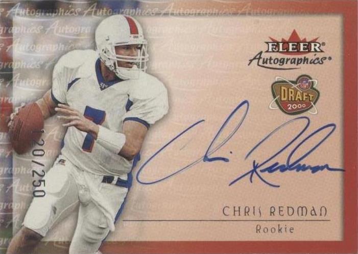 2000 Fleer Tradition - Autographics Chris Redman Silver /250 (AU, RC ...