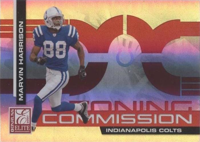2007 Donruss Elite - Zoning Commission Red #ZC-17 Marvin Harrison /200 for sale online | eBay