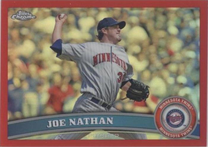 2011 Topps Chrome - Red Refractor #59 Joe Nathan /25 for sale online | eBay