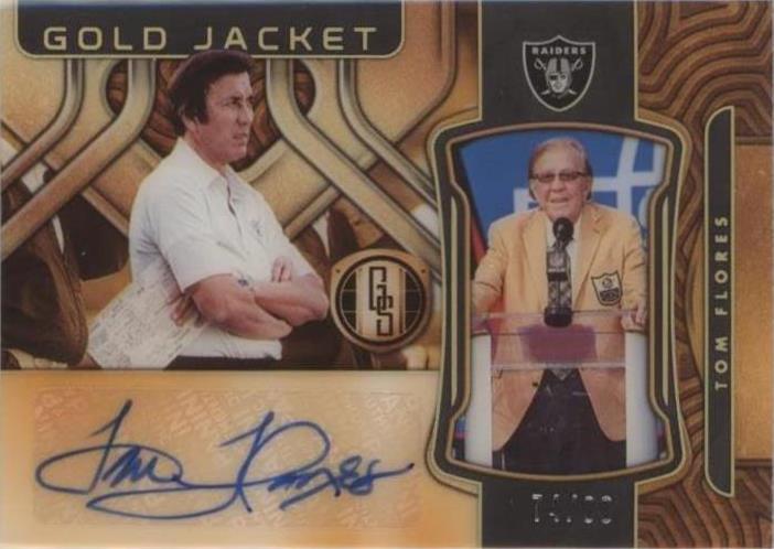2022 Panini Gold Standard - Gold Jacket Signatures #GJS-TFL Tom Flores ...