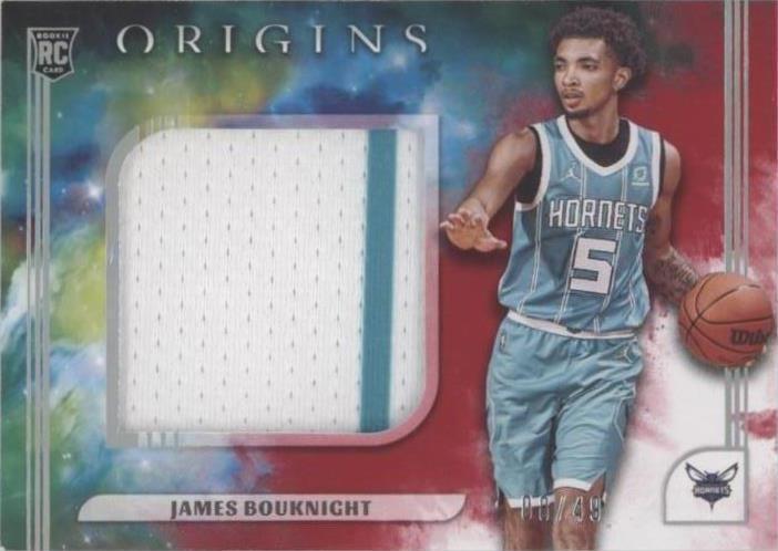 2021-22 Panini Origins - Rookie Jumbo Jerseys James Bouknight #JJ-BOU ...