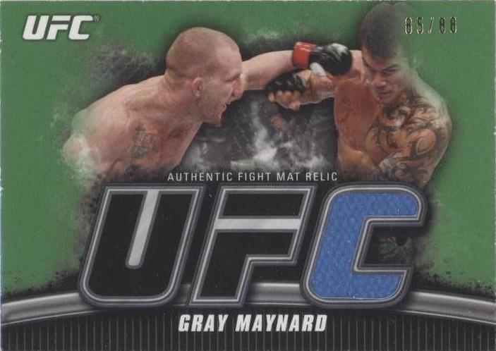 2010 Topps UFC Knockout - Fight Mat Relic Gray Maynard #FM-GM Green /88 ...