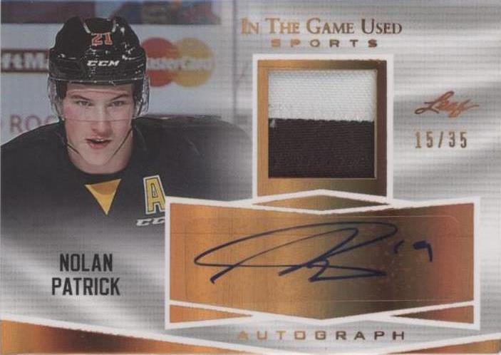 2018 Leaf In The Game Used Sports - Game Used Autographs Bronze #GUA ...