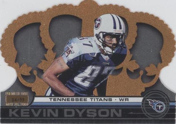 2001 Pacific Crown Royale - Premiere Date #136 Kevin Dyson /99 for sale ...
