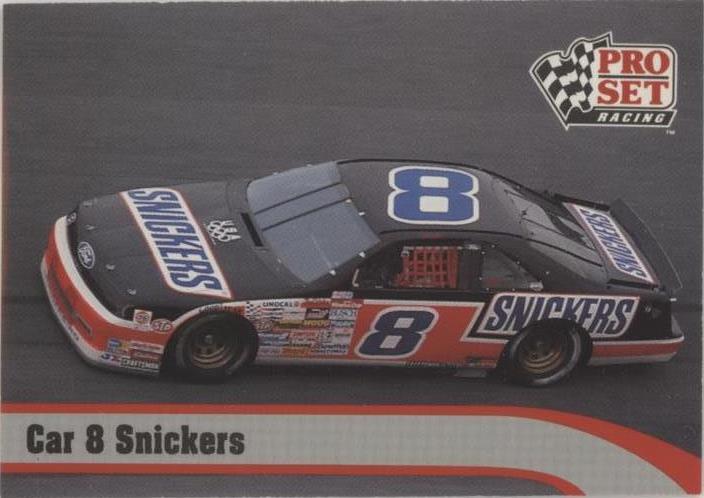 1992 Pro Set Winston Cup - #76 Car 8 Snickers for sale online | eBay