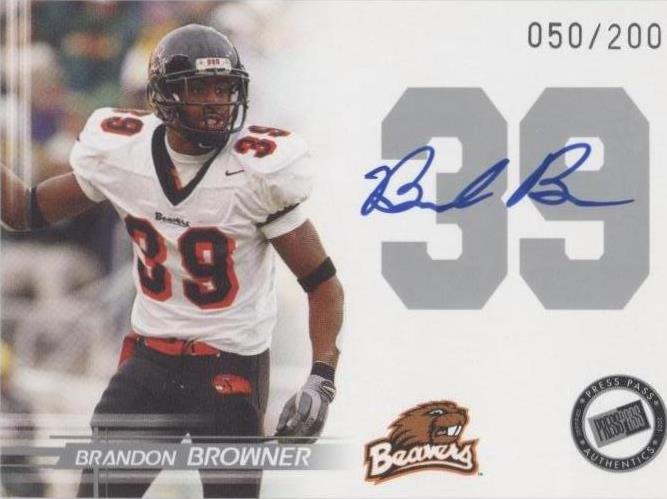 2005 Press Pass - Autographs Silver Brandon Browner /200 (AU, RC) for ...