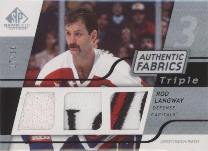 2008-09 SP Game Used Edition - Authentic Fabrics Triple Platinum Patch ...