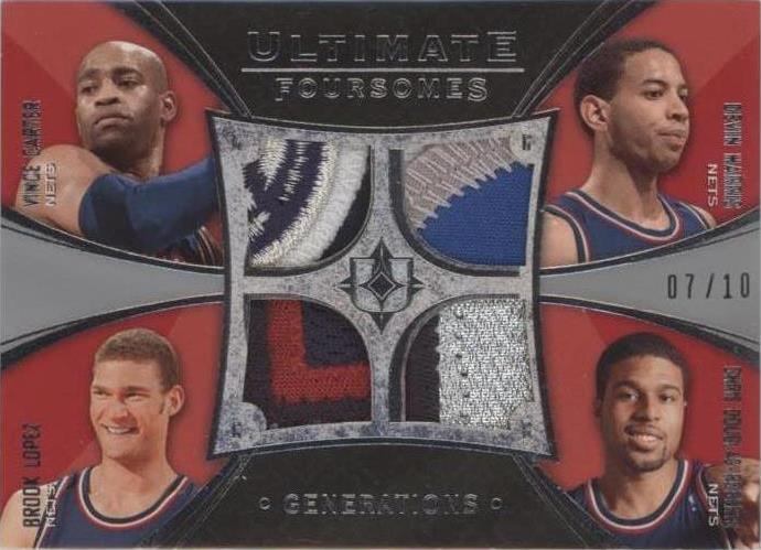 2008-09 Ultimate Collection - Ultimate Foursomes Generations Patch #UFC ...
