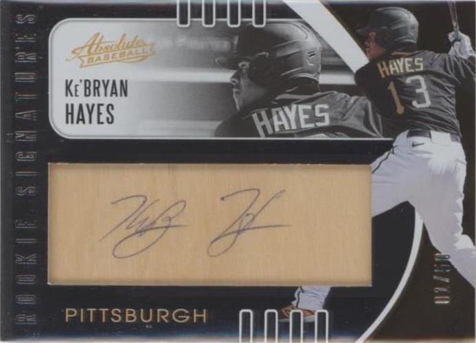 2021 Panini Absolute - Rookie Baseball Material Signatures Ke'Bryan ...