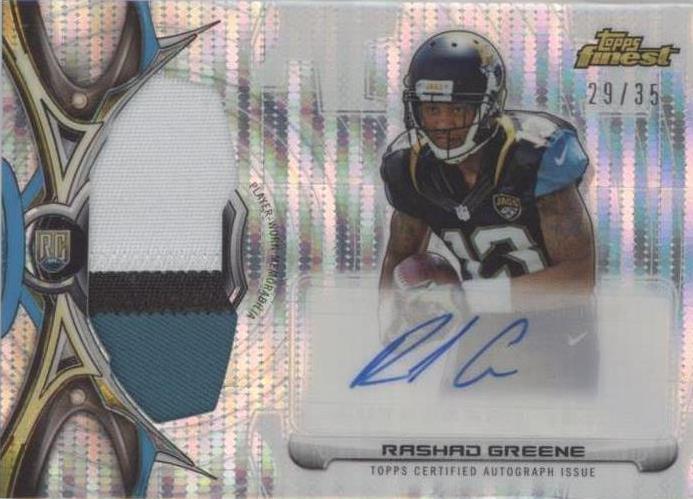 2015 Topps Finest - Rookie Refractor Autographed Patch Pulsar Refractor ...