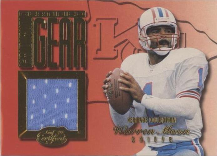 1999 Leaf Certified - Gridiron Gear Warren Moon #WM1-HC /300 (MEM) for ...