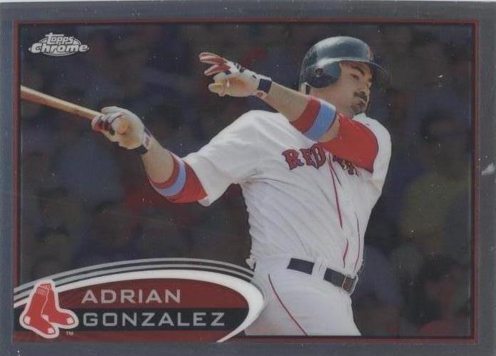 2012 Topps Chrome - Adrian Gonzalez #20 for sale online | eBay