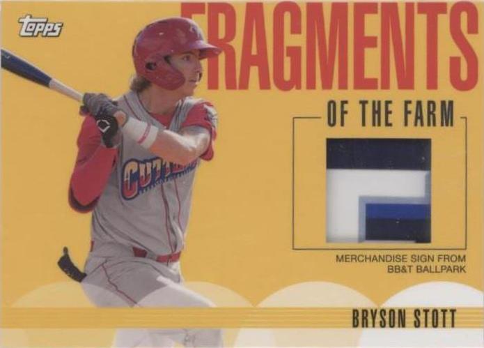 2020 Topps Pro Debut - Fragments of the Farm #FF-MS Bryson Stott (MEM ...