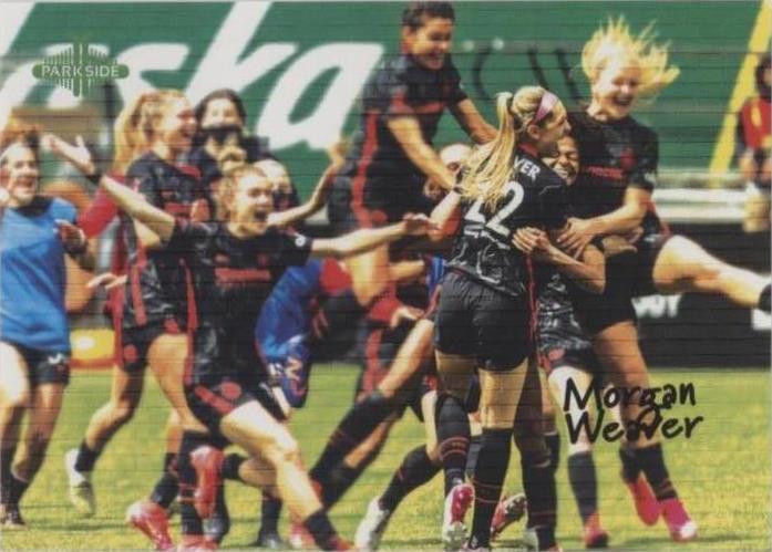 2021 Parkside NWSL Vol. 2 - Majesty #M10 Morgan Weaver (RC) for sale ...
