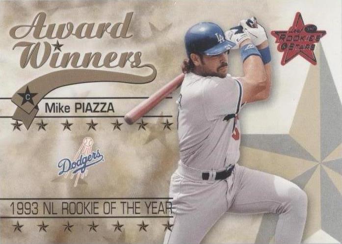 2002 Leaf Rookies & Stars - Award Winners Mike Piazza #280 for sale ...