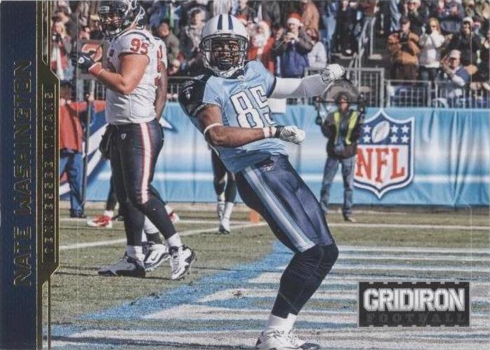 2012 Panini Gridiron - Gold X's #193 Nate Washington /100 for sale ...