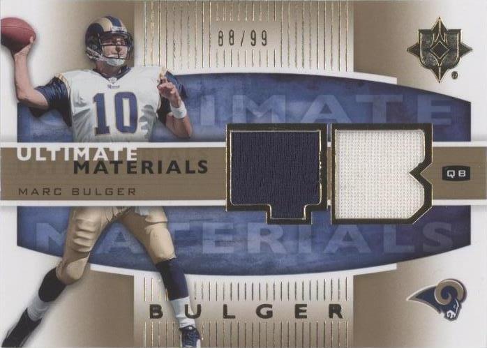2007 Ultimate Collection - Ultimate Materials Gold #UM-MB Marc Bulger ...