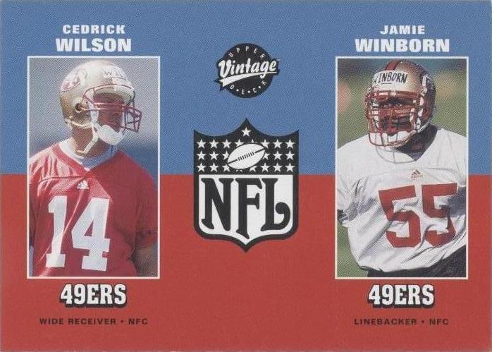 2001 Upper Deck Vintage - Cedrick Wilson, Jamie Winborn #273 (RC) for ...