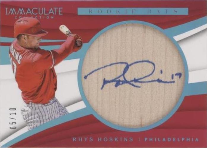 2018 Panini Immaculate Collection - Immaculate Rookie Bats Blue #RB-RH ...