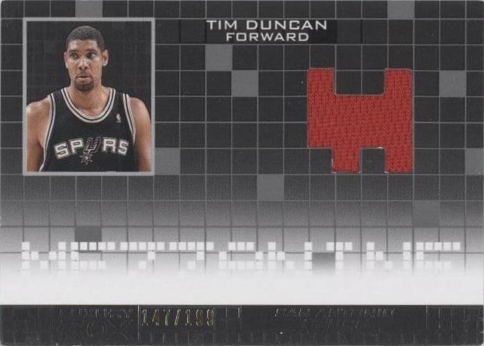 2007-08 Topps Luxury Box - Mezzanine Relics #MR-TD Tim Duncan /199 (MEM ...