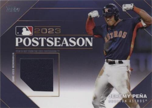 2024 Topps Series 1 - Jeremy Pena - Astros - Postseason Gold 2024 Topps Series 1 - Jeremy Pena - Astros - Postseason Gold